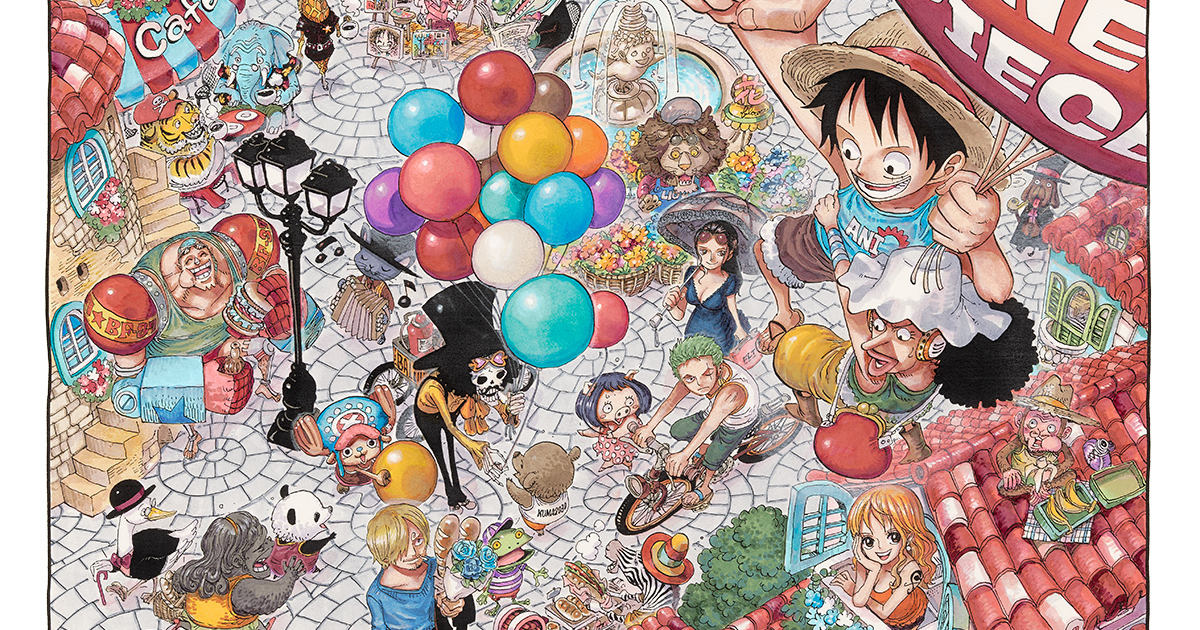 ONE PIECE / Balloons | SHUEISHA MANGA-ART HERITAGE 集英社マンガアートヘリテージ